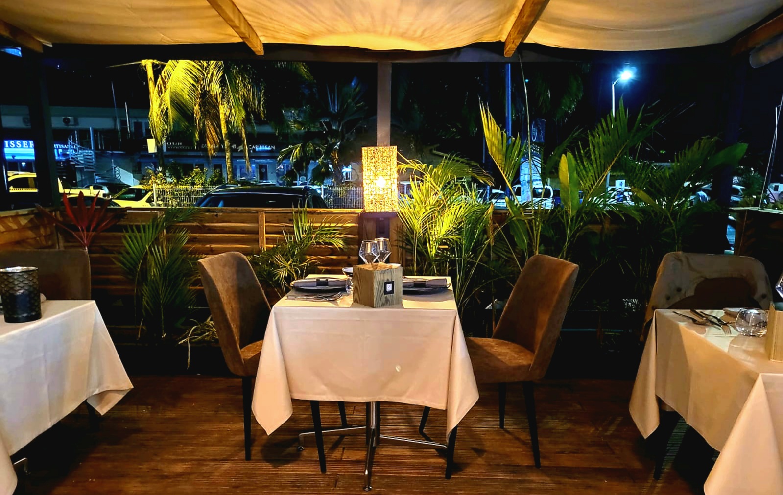 Restaurant au Marin Martinique - Le Kube